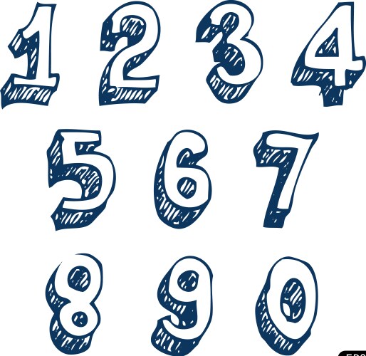 Numbers Vector Images (over 920,000)