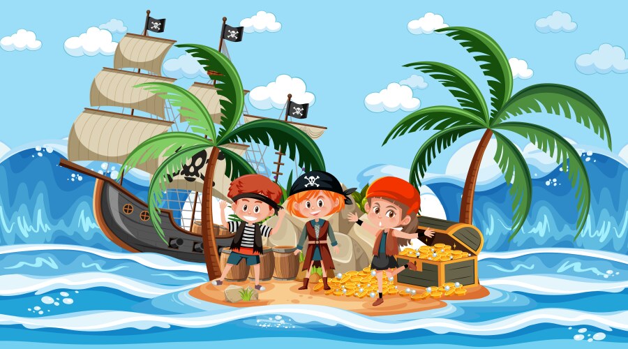 Treasure Island Clipart Vector Images (over 200)
