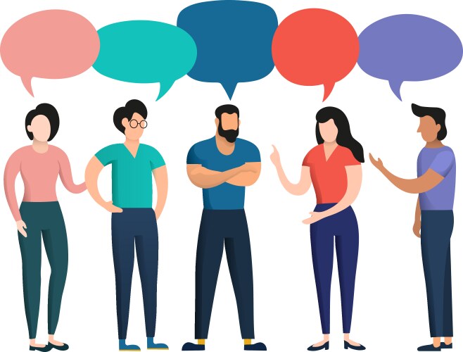 Conversation Vector Images & Graphics for Commercial Use | VectorStock