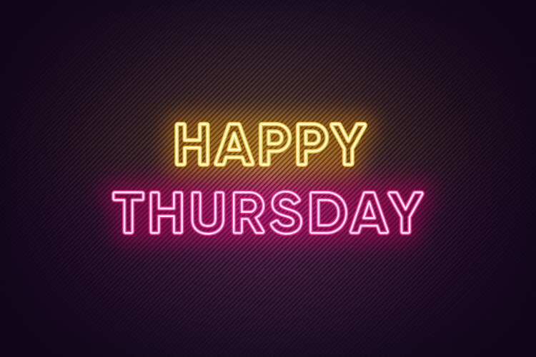 Thursday Neon Vector Images (34)