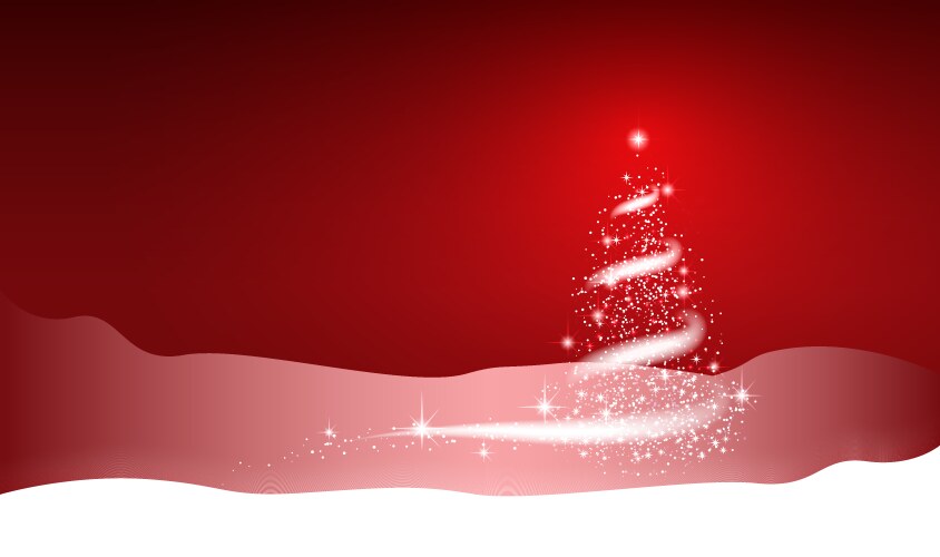 Abstract christmas tree Royalty Free Vector Image