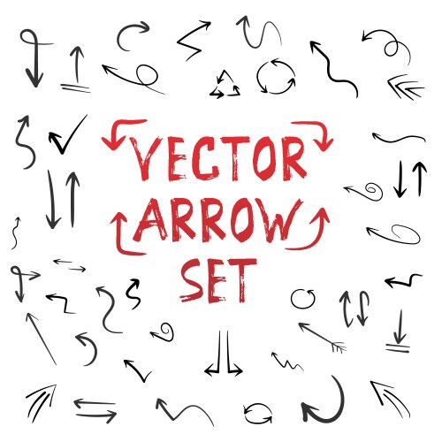 Arrow Drawing Vector Images (over 89,000)