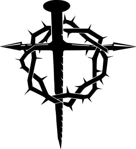 Jesus cross graph svgjesus svg Royalty Free Vector Image