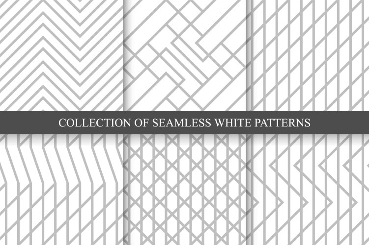 Striped embroidery seamless pattern grunge Vector Image