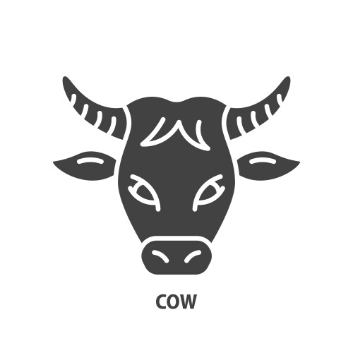 Cow Royalty Free Vector Image - VectorStock