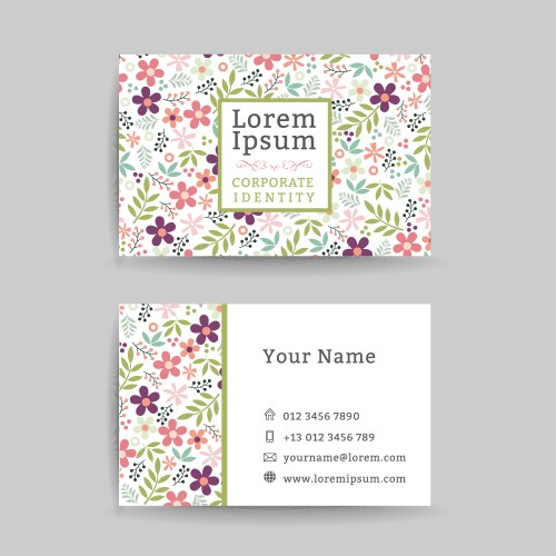 Name Card Vector Images (over 83,000)