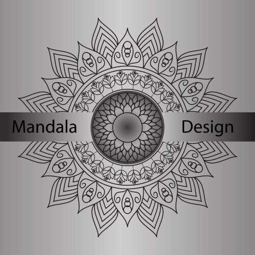 Mandala Corner Border Vector Images (over 550)
