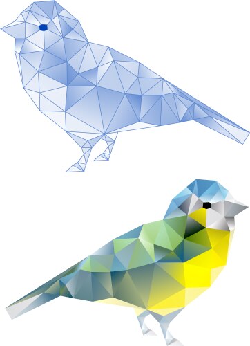 Bird Geometric Shapes Vector Images (over 9,800)