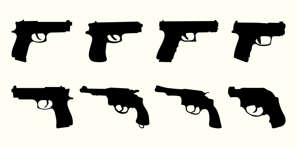Gun Silhouette Vector Images (over 37,000)