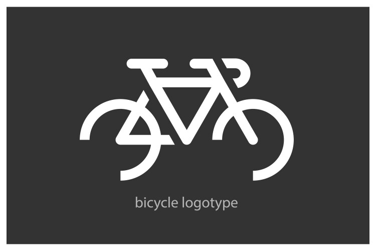 Bike race logo Royalty Free Vector Image - VectorStock