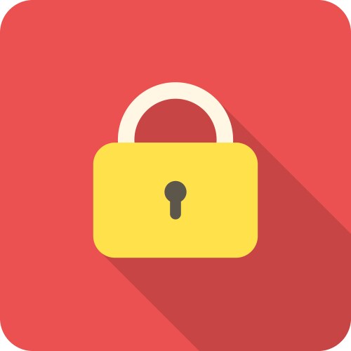 Lock icon Royalty Free Vector Image - VectorStock