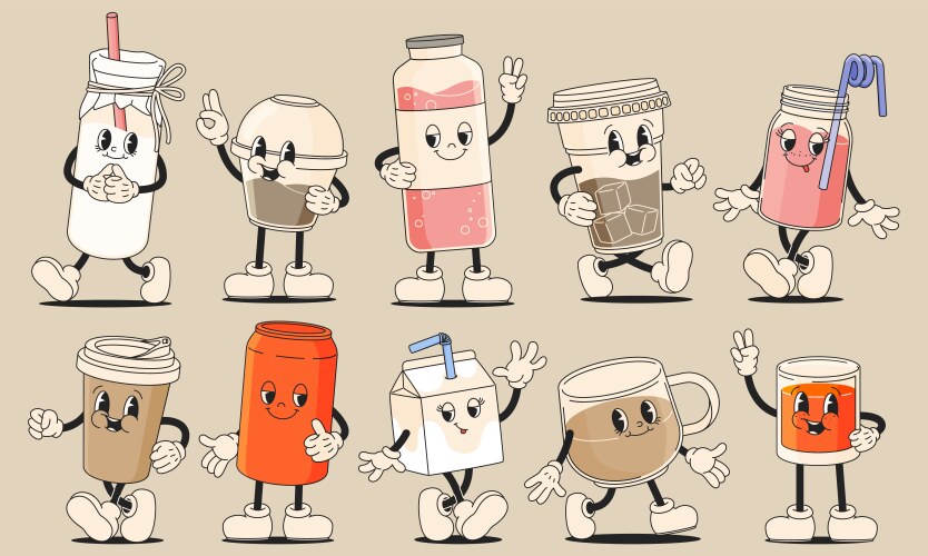 Cartoon Drinks Vector Images (over 190,000)