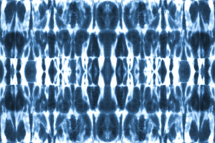 Watercolor tye dye pattern Royalty Free Vector Image