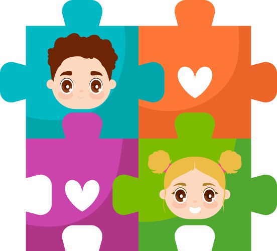 Autism Puzzle Piece Vector Images (over 1,800)