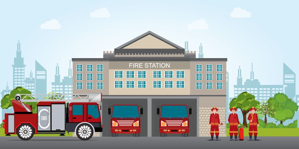 Fire Station Vector Images (over 9,100)