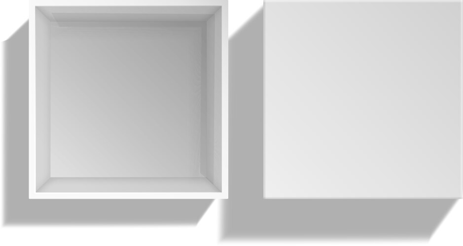 Open Box Top View Mockup Vector Images (over 810)