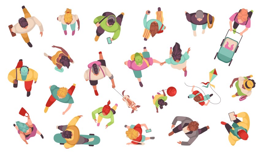 Human Top View Vector Images (over 3,300)