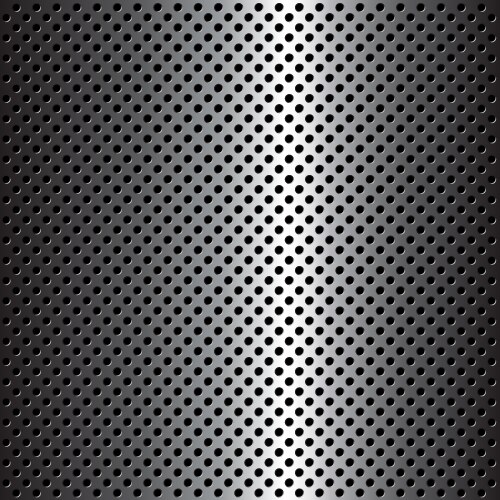 Dotted metal background design Royalty Free Vector Image