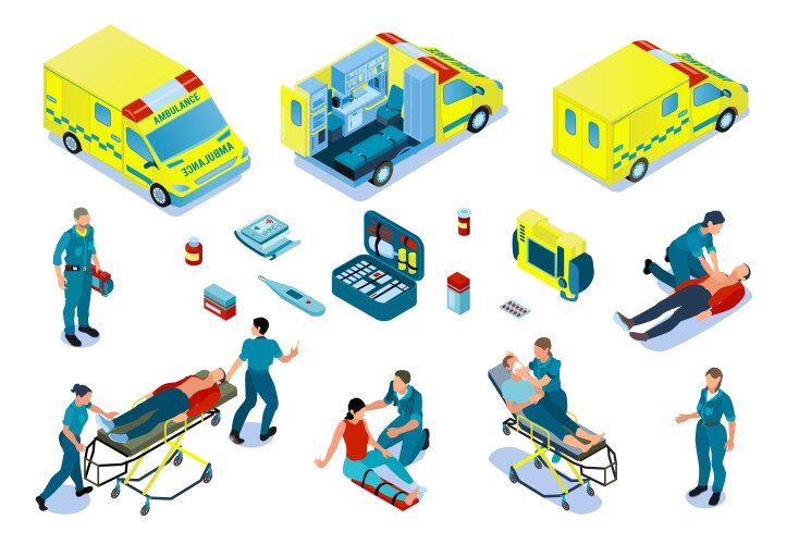 Ambulance Rescue Vector Images (over 25,000)