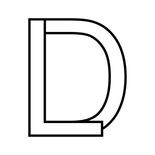Double d logo Vector Images & Graphics for Commercial Use | VectorStock