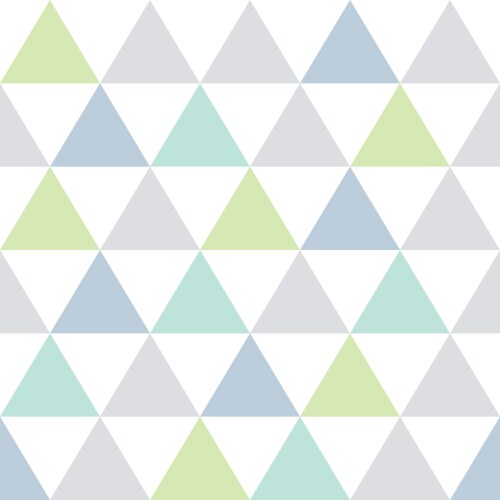 Geometric abstract triangles seamless pattern Vector Image