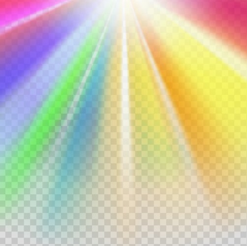 Radial gradient rainbow background Royalty Free Vector Image