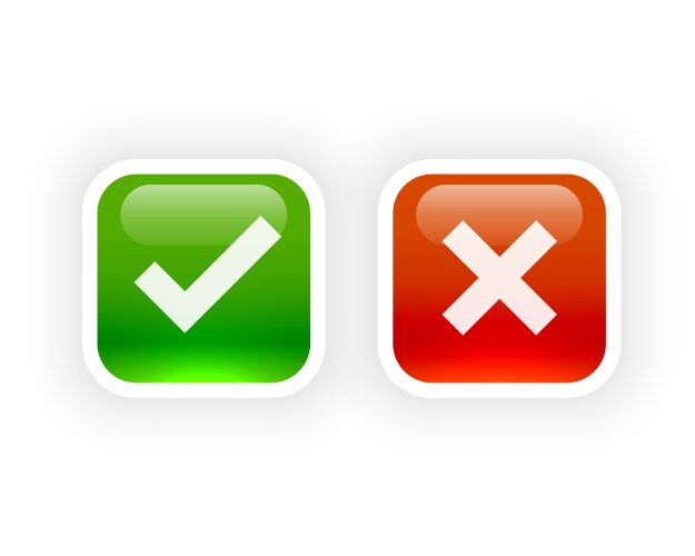 Pass Fail Icon Vector Images (over 660)