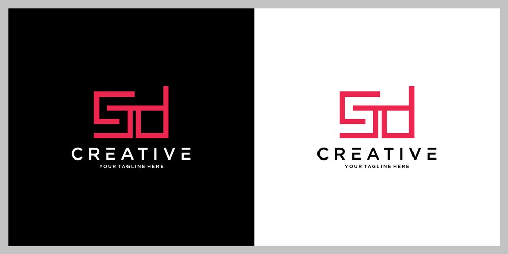 Sd logo Vector Images & Graphics for Commercial Use | VectorStock