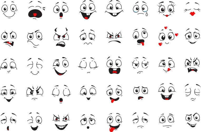 Emotions Cartoon Vector Images (over 630,000)