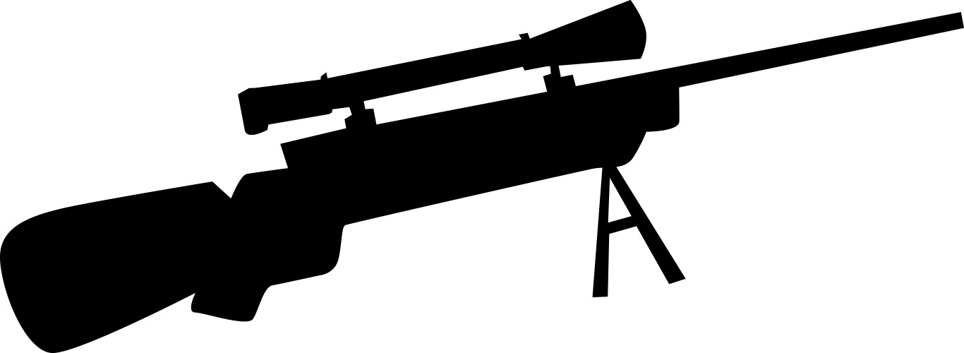 Various weapon night sights sniper rifle optical Vector Image