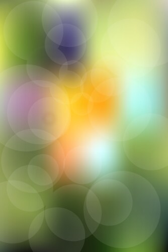 Abstract blurred background with round shapes Vector Image