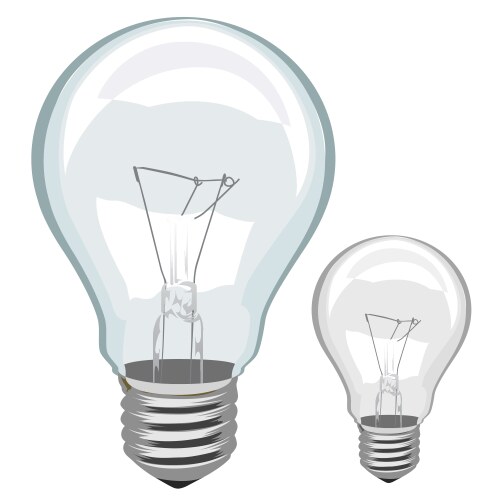Object bulb off Royalty Free Vector Image - VectorStock