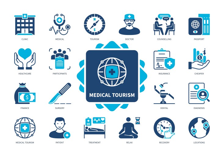 Medical Tourism Vector Images (over 5,900)