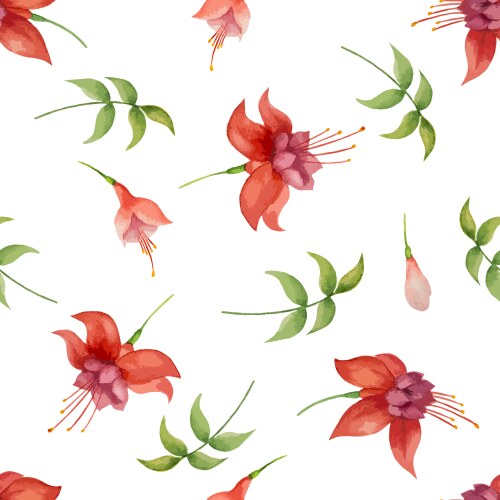 Spring seamless pattern Royalty Free Vector Image