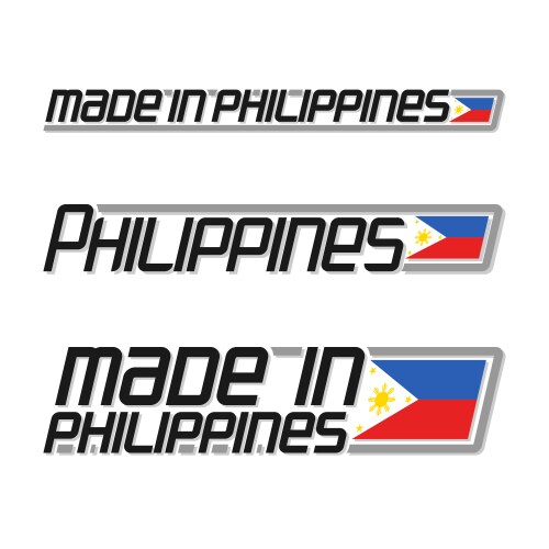 Philippine flag logo Vector Images & Graphics for Commercial Use ...