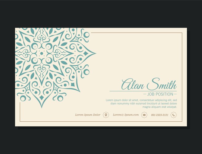 Islamic Business Card Vector Images (over 15,000)