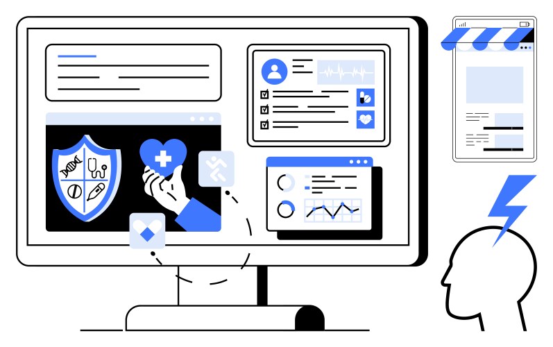 Hospital Management System Icons Vector Images (over 310)