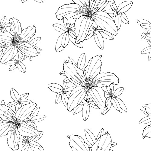 Graphic saffron pattern Royalty Free Vector Image