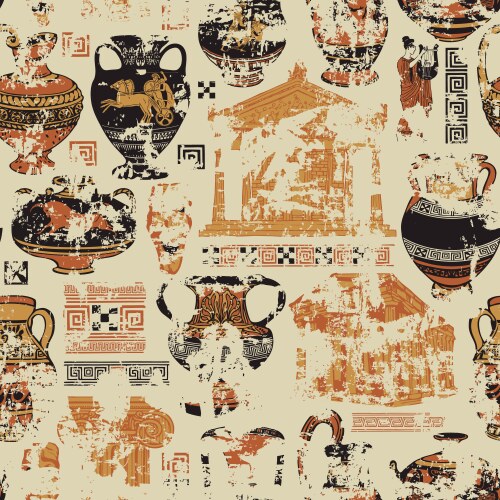 Greek style pattern Royalty Free Vector Image - VectorStock