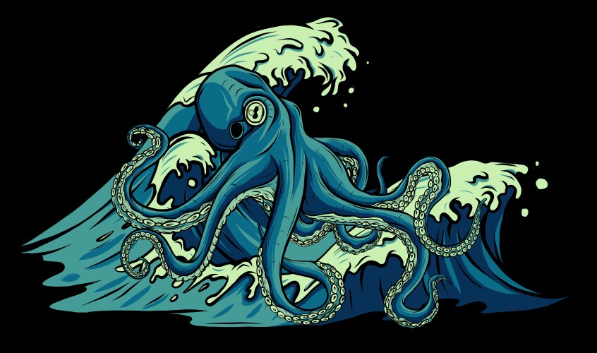 Octopus Cartoon Vector Images (over 18,000)