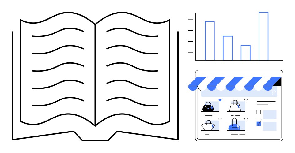 Online Book Store Vector Images (over 6,000)