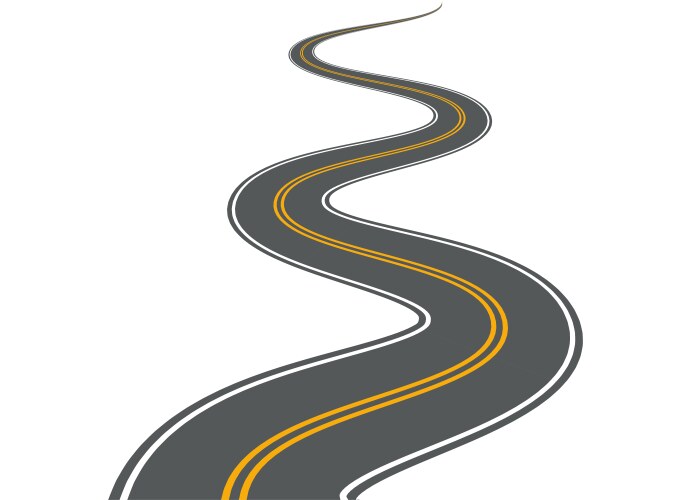 Winding Road Drawing Vector Images (over 390)