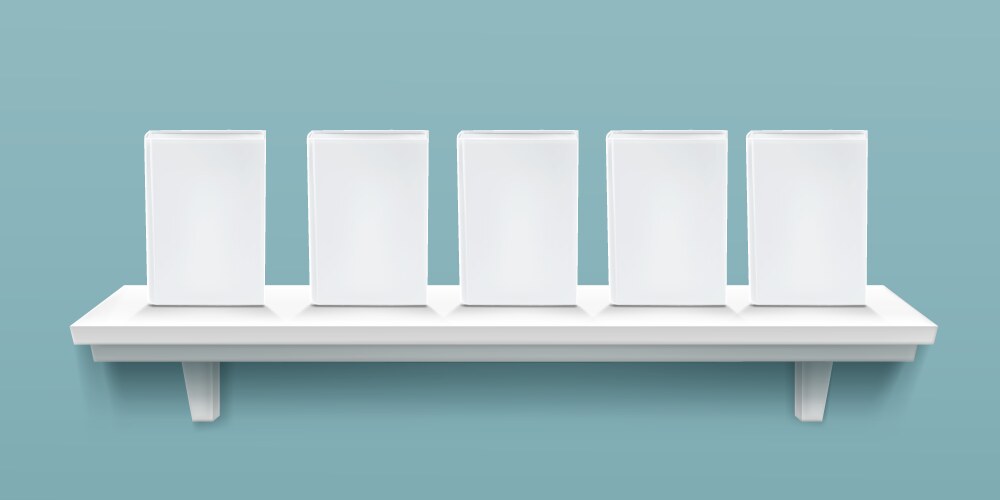 Bookshelf Top View Vector Images (79)