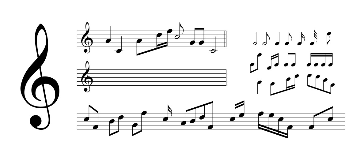 Sheet Music Vector Images (over 17,000)