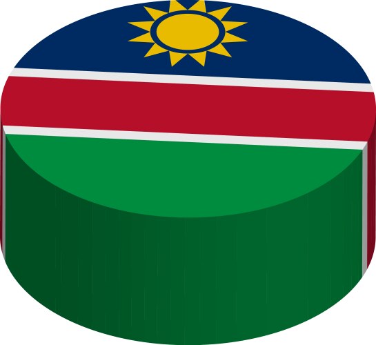 Namibia Circle Flag Vector Images (over 100)