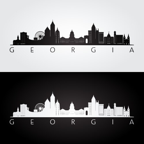 Georgia Skyline Vector Images (over 380)
