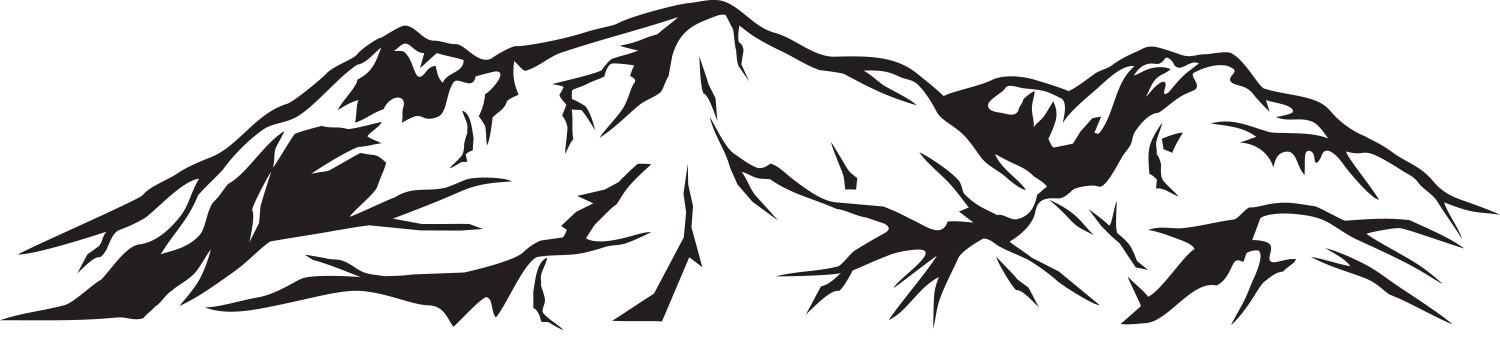 Mountain range Royalty Free Vector Image - VectorStock