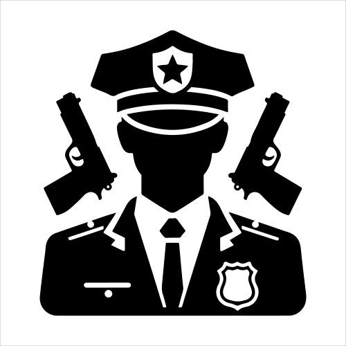 Police Badge Silhouette Vector Images (over 3,600)