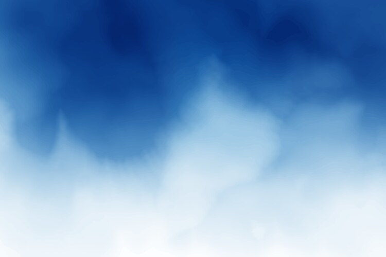 Watercolor blue indigo splash on paper texture Vector Image