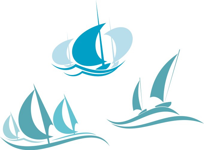 Sailboat Royalty Free Vector Image - VectorStock